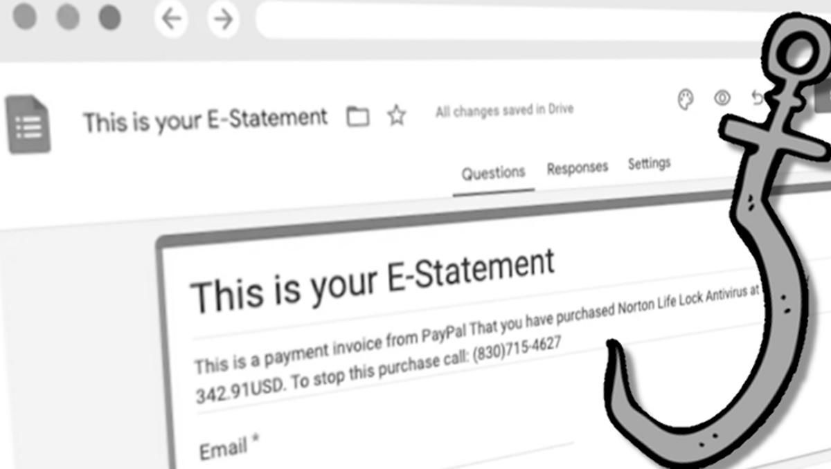 Google Forms Used in Call-Back Phishing Scam | Tripwire