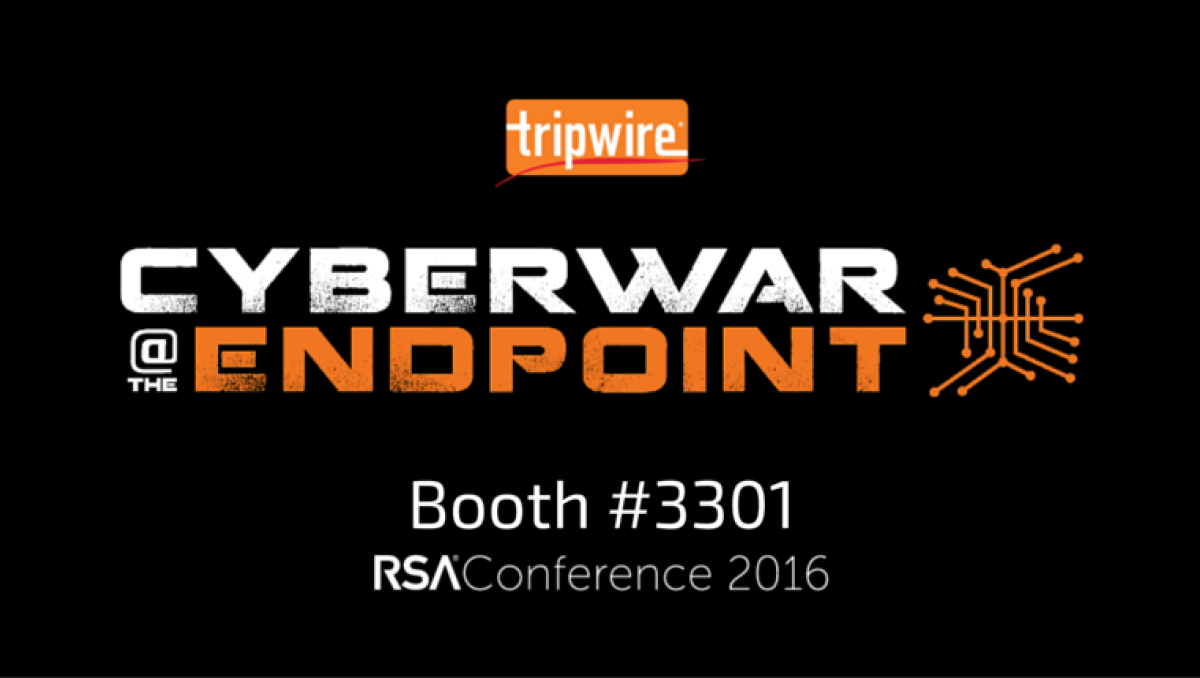 Tripwire at RSA Conference 2016: Cyberwar @ the Endpoint | Tripwire